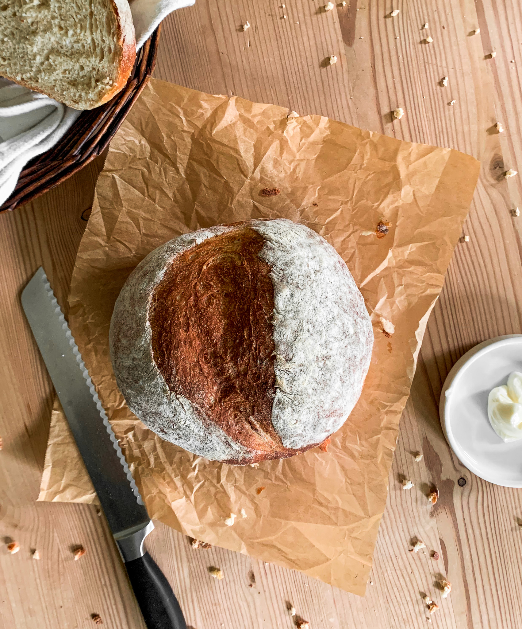 Landbrød (Country Bread) - Skandibaking