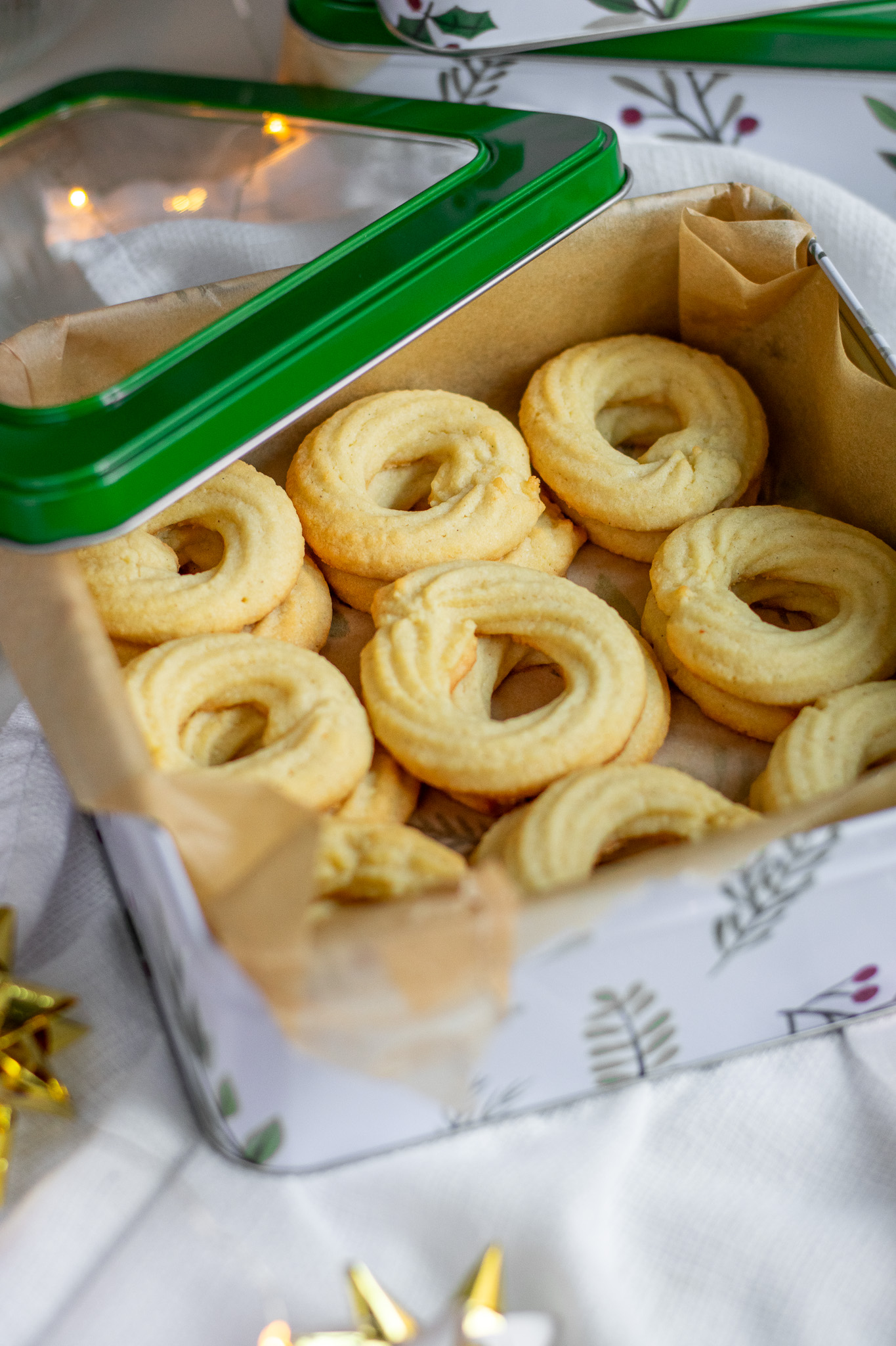 Danish Butter Cookies Vaniljekranse Danish Butter Cookies: A Long